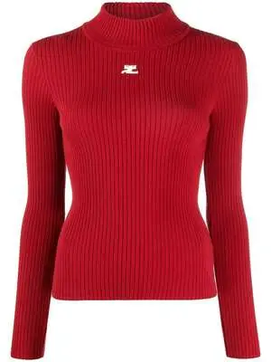 Courreges Long Sleeve Knitwear For Women