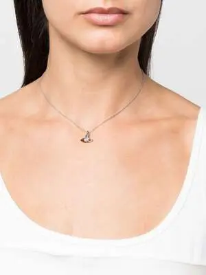VIVIENNE WESTWOOD Reina Orb Pendant Necklace - White
