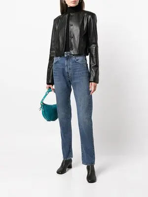 Loulou De Saison High-rise Straight-leg Jeans