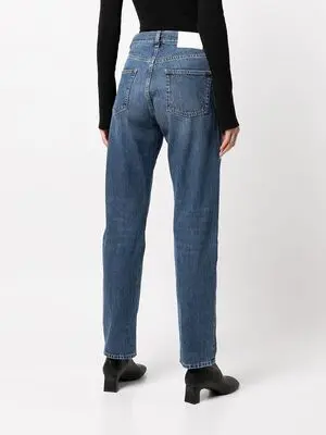 Loulou De Saison High-rise Straight-leg Jeans
