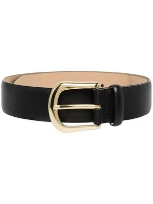 B-low The Belt B-Low The Belt Kennedy Thin Leather Belt Black