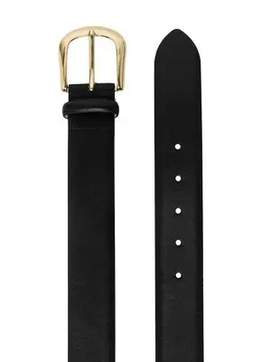 B-low The Belt Kennedy Thin Leather Belt - Black