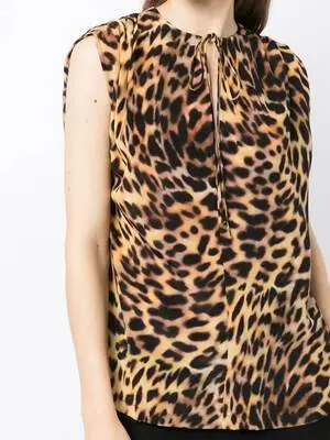 Stella McCartney Leopard-print Blouse