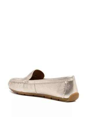 COACH Foil-embossed Leather Loafers
