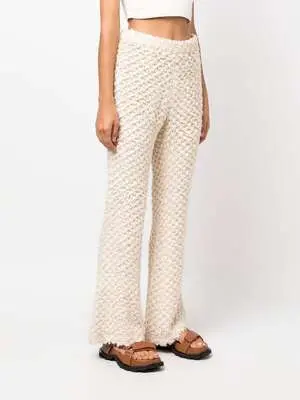 Rokh Knit Flare Trousers