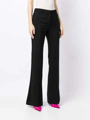 Versace Flared Low-rise Trousers