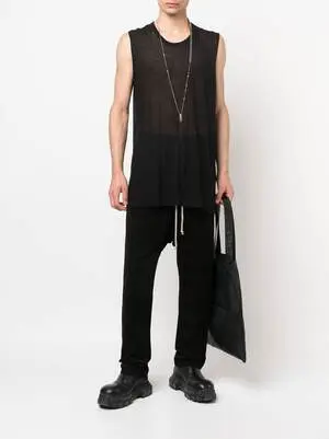 Rick Owens Drop-crotch Drawstring Track Pants