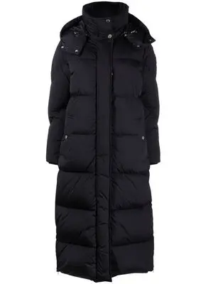Woolrich Aurora Long Puffer Parka - Black