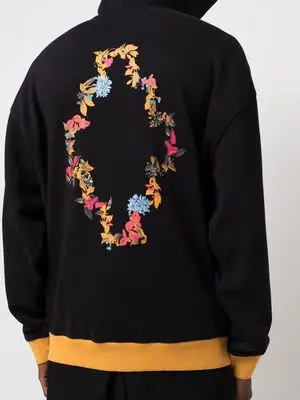COUNTY OF MILAN Marcelo Burlon Logo-print Hoodie