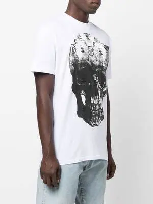 Philipp Plein Skull-print Short-sleeve T-shirt - White