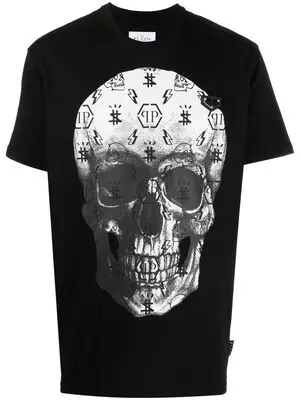 Philipp Plein Skull-graphic T-shirt - Black