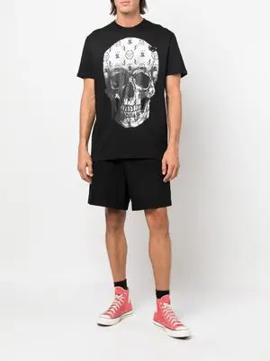 Philipp Plein Skull-graphic T-shirt - Black