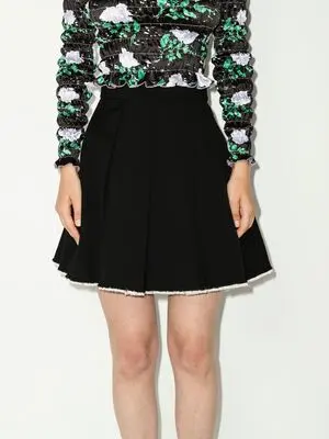SHUSHU/TONG Pleated High-waist Skirt