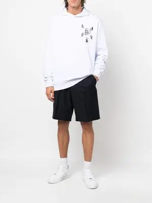 Philipp Plein Graphic-print Cotton Hoodie