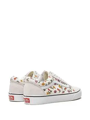 VANS Old Skool Poppy Floral Sneakers - White