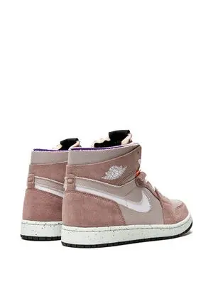 JORDAN Air 1 High Zoom Cmft Sneakers - Brown