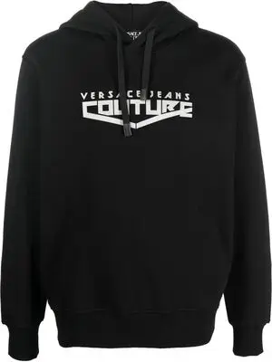 Versace Logo-print Pullover Hoodie