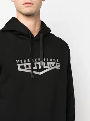 Versace Logo-print Pullover Hoodie