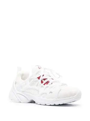 44 LABEL GROUP Panelled Low-top Sneakers - White