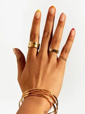 Monica Vinader Siren Muse Mini Ring - Gold