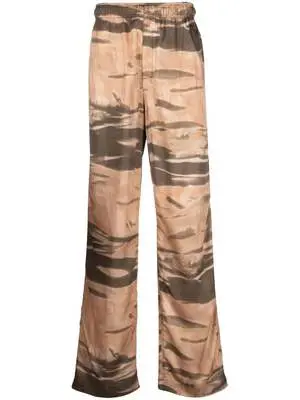 DIESEL® Camouflage Wide-leg Trousers