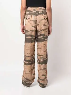 DIESEL® Camouflage Wide-leg Trousers