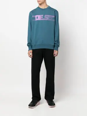 DIESEL® Graphic Logo Sweatshirt