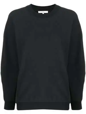 Tibi Cut Out-detail Crew Neck Sweatshirt