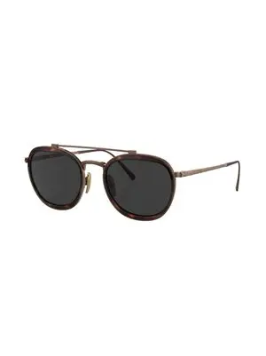 Persol Pilot-frame Sunglasses - Brown