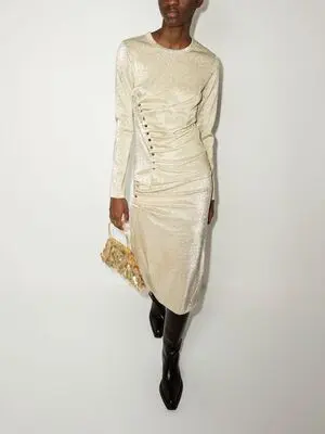 Rabanne Asymmetric Metallic T-shirt