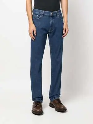 Zegna Slim-fit Jeans - Blue
