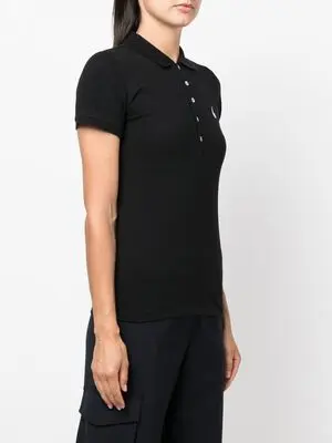 Polo Ralph Lauren Julie Slim Polo Shirt - Black