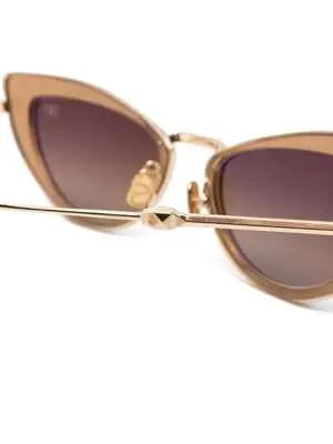 Valentino Garavani Cat-eye Sunglasses - Gold