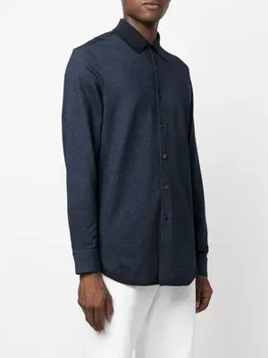 Brioni Jersey Button-down Shirt