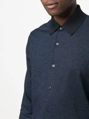 Brioni Jersey Button-down Shirt