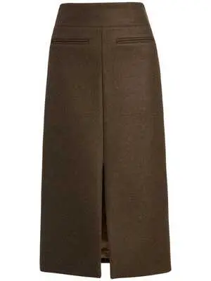 Khaite - The Freya Midi Skirt