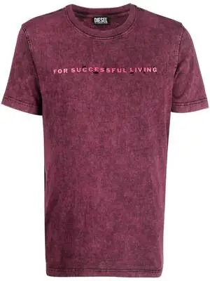 DIESEL® Graphic-print Cotton T-shirt