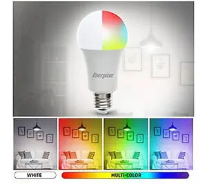 ENERGIZER White & Color 2-pack Smart Led A19 Light Bulbs