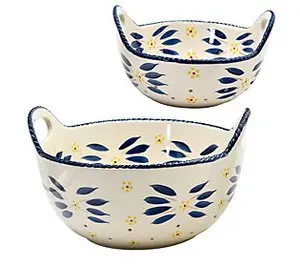 TEMP-TATIONS Old World Colander And Bowl Set - One-color