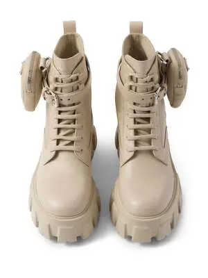 Prada Monolith Leather Boots