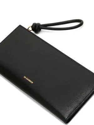 JIL SANDER Bi-fold Leather Purse