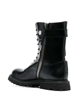 Premiata Leather Ankle Boots