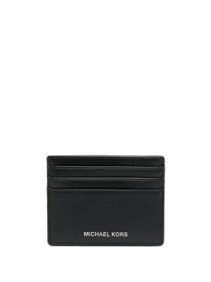 Michael Kors Logo Cardholder Wallet - Black