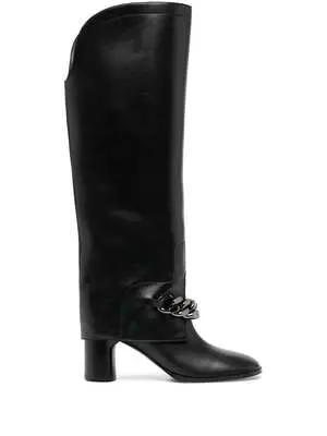 Casadei Chain Link Detailing Boots For Women