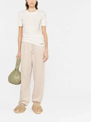 JIL SANDER Round-neck Short-sleeve T-shirt - White
