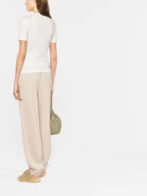JIL SANDER Round-neck Short-sleeve T-shirt - White