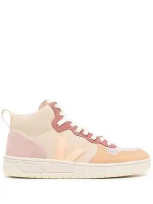 VEJA V-15 High-top Sneakers - Brown