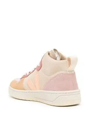 VEJA V-15 High-top Sneakers - Brown