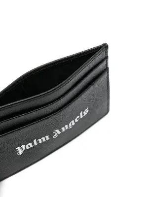 Palm Angels Gothic Logo-print Cardholder