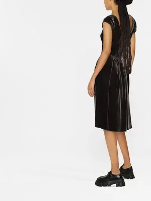 Aspesi Cap-sleeve Dress - Grey